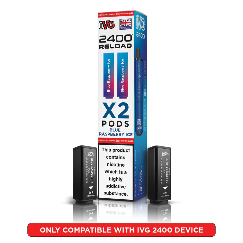 IVG 2400 Reload 2-in-1 Prefilled Vape Pods — I Love Vapour